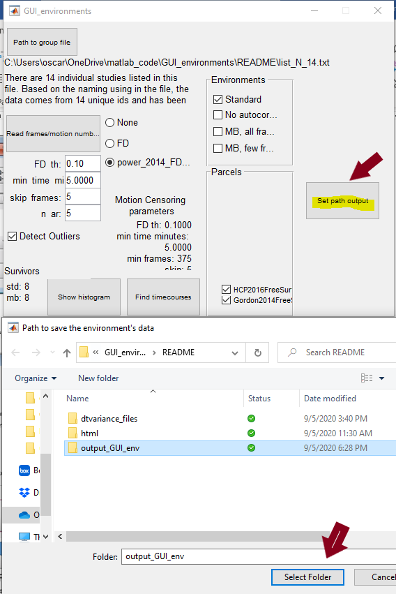 Usage - GUI_environments